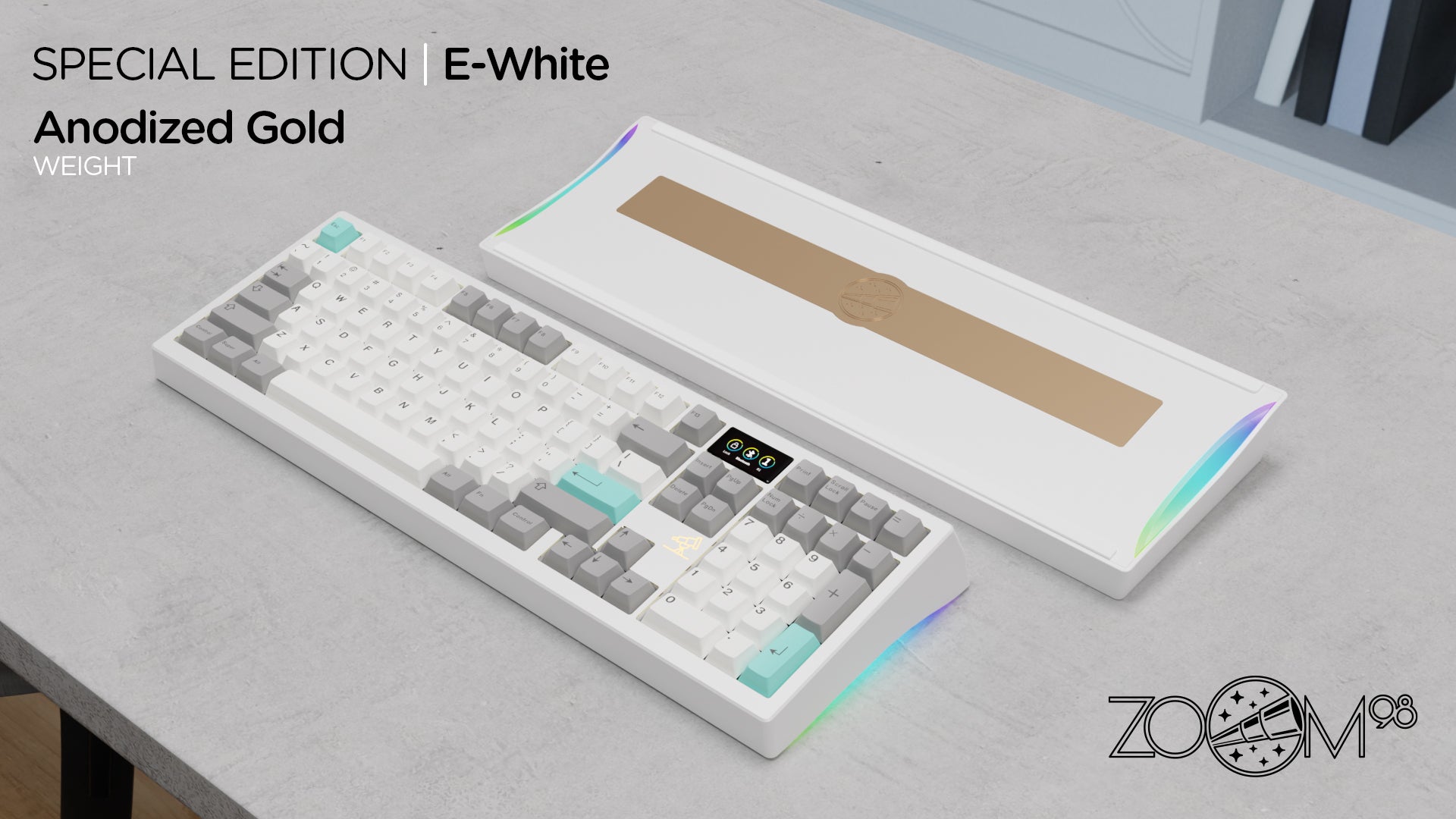 [Pre Order] Zoom98 E-White – Coffeekeys
